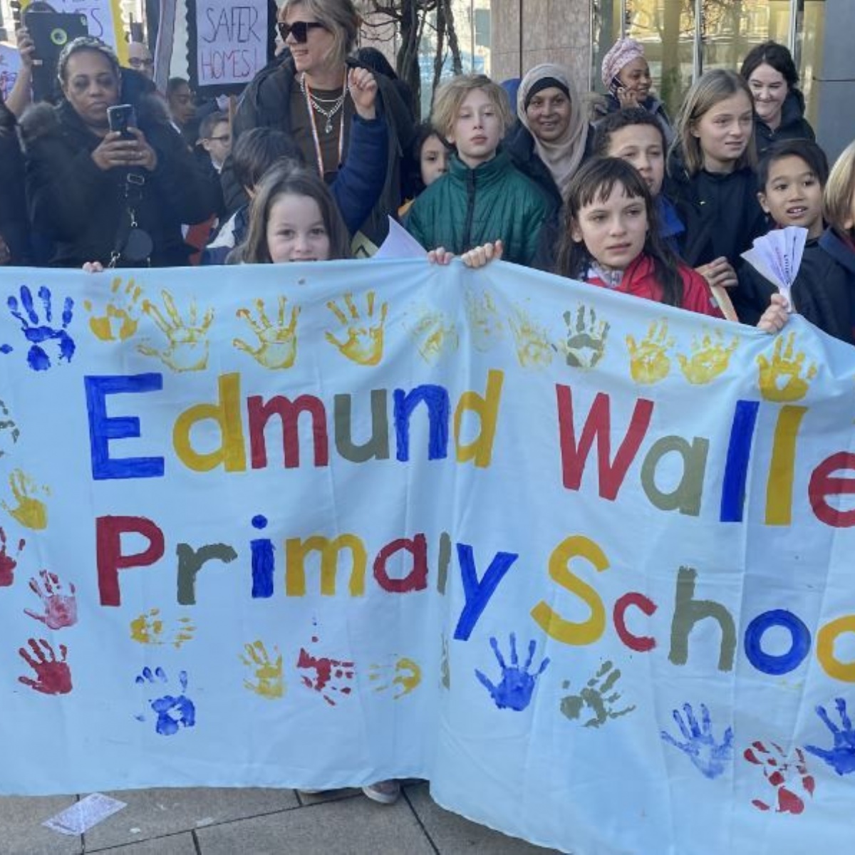 Edmund Waller Primary School - Housing March
